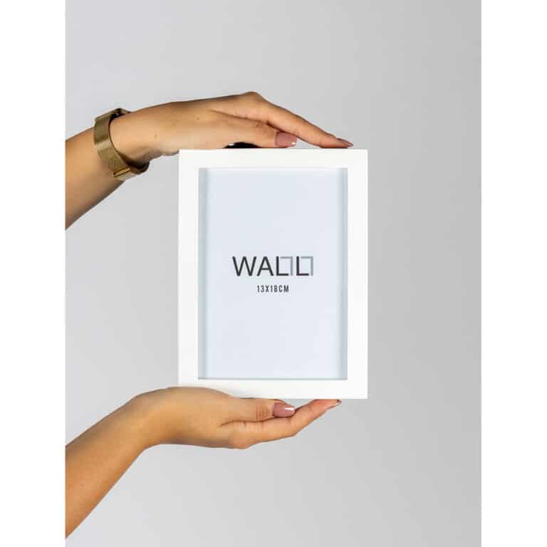 Fotolijst hout Wit 13x18cm | Wallll | Snelle Levering Aan Huis