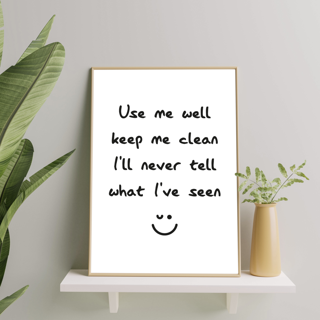 Poster - Never tell | Wallll | wc posters