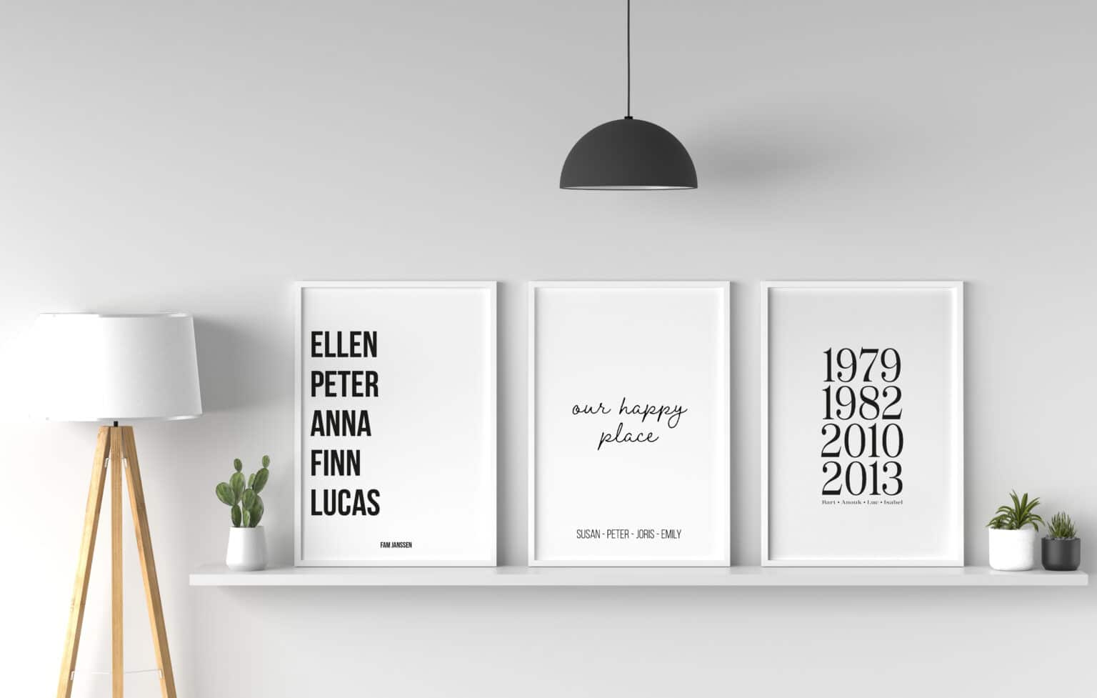 De 7 leukste familie posters | Wallll | Hoge Kwaliteit Posters